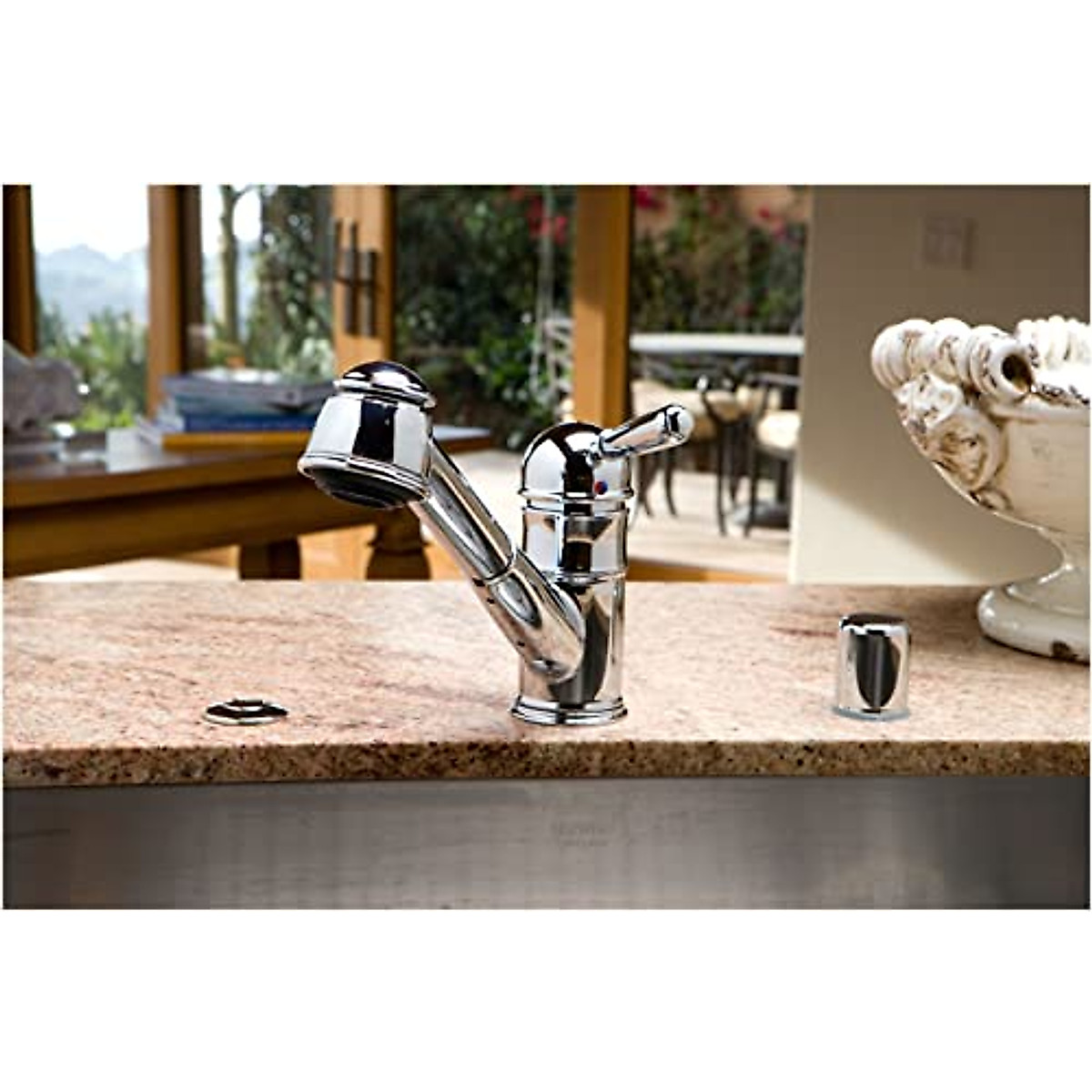 Rohl R77V3STN Pull-Down FAUCETS, Satin Nickel