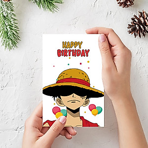 OJsensai Happy Birthday Card, Funny Birthday Card for Daughter Son, Bday Greeting Card for Him Her