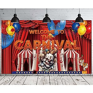 Halloween Horror Movies Banner Halloween Door Cover Decoration Halloween Horror Movie Door Banner Horror Movie Birthday Party Supplies Decoration Classic Scary Movie Character Door Banner 6.6 x 3 ft
