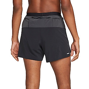 Nike Dri-FIT Flex Stride Men's Trail Shorts (as1, Alpha, m, Regular, Regular, Black/Dark Smoke Grey/White)