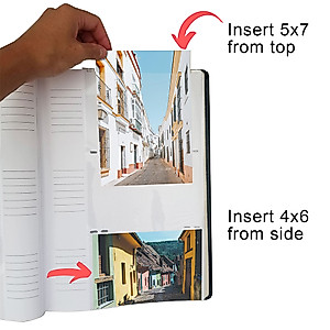 Old Town Fabric Cover Single Photo Album (Fabric- Teal Single)