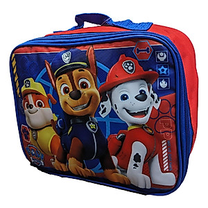 Ruz Paw Patrol Boy's Insulated Lunch Box (Red), Regular, A23178