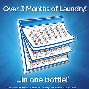 Persil Laundry Detergent Liquid, Odor Fighter with Odor Elimination Technology, High Efficiency (HE), 2X Concentrated, 82 Loads