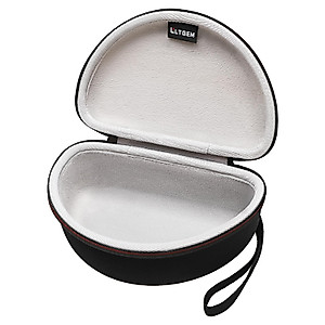 LTGEM Safety Glasses Case for Dewalt DPG82/DPG82-11/DPG82-11C/DPG82-11D/DPG82-21/DPG82-21C/DPG82-21D/DPG84, Grey (Case Only)