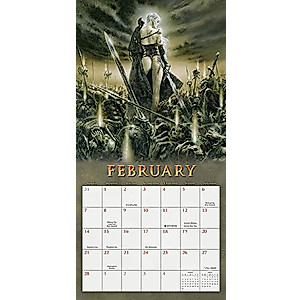 2021 The Fantasy Art of Royo 16-Month Wall Calendar