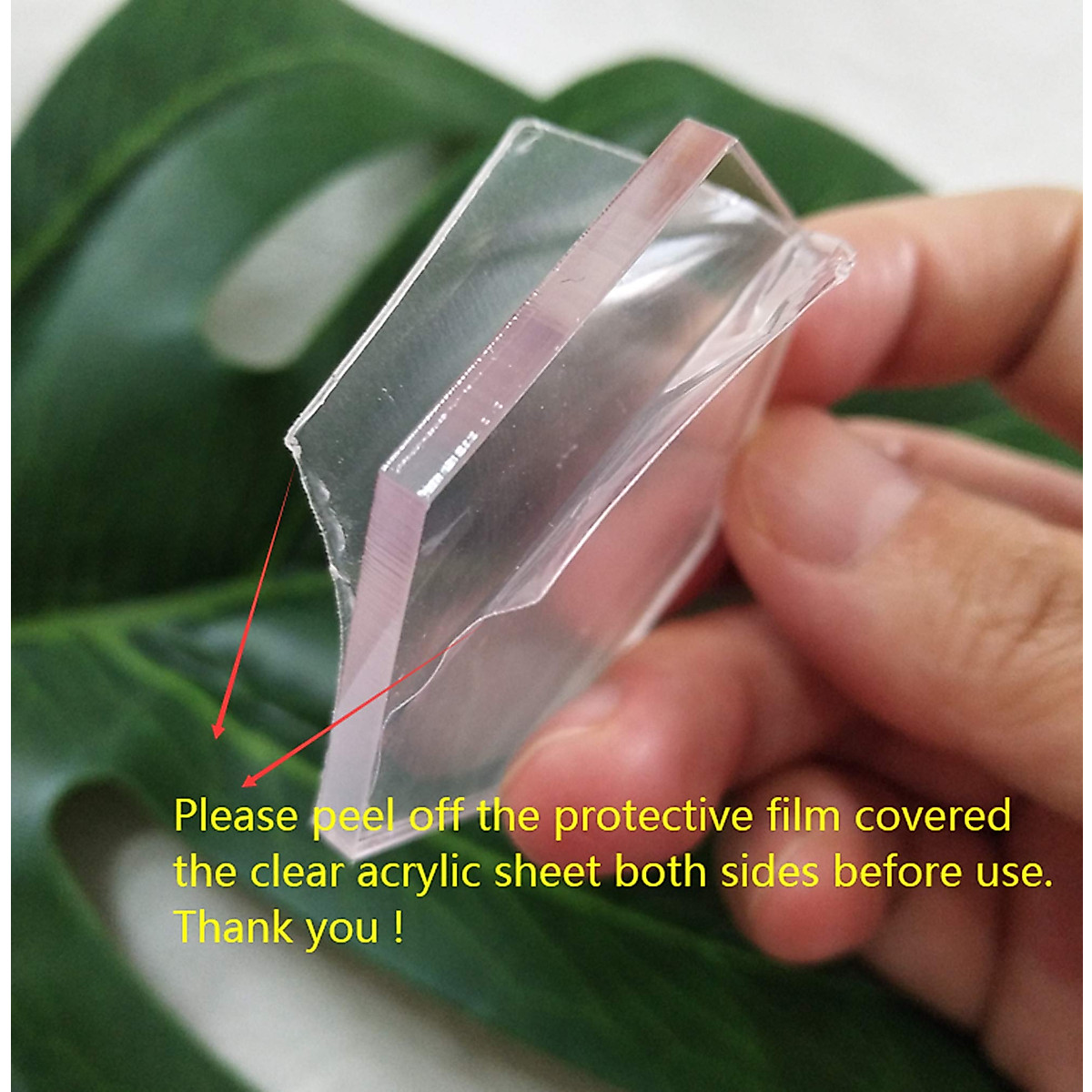 Clear Acrylic Laser Cut Hexagon Sheet, Hexagon Place Cards for Table Numbers, Guest Name, Food Signs and Special Event Decoration and DIY Accessory (3.0")