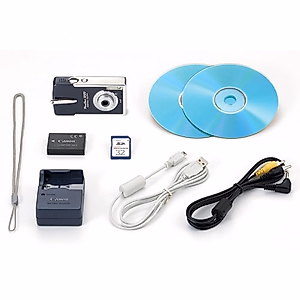 Canon Powershot SD20 5MP Ultra Compact Digital Camera (Midnight Blue)