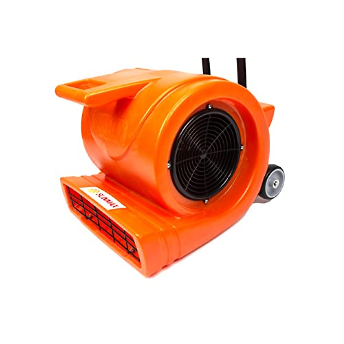 Generic 3-Speed Air Mover 1.3HP 5000 CFM Powerful Floor Blower Carpet Dryers Janitoral Floor Dryer with Telescopic Handle, Wheels