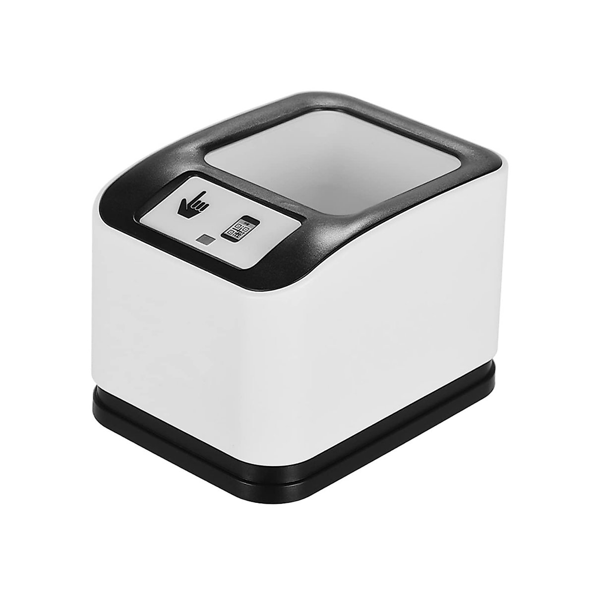 HXBER 2D Desktop Scanner, 2200 1D/2D/QR Bar Code Scanner CMOS Image Desktop Barcode Reader USB Omnidirectional Screen Barcode Scanner