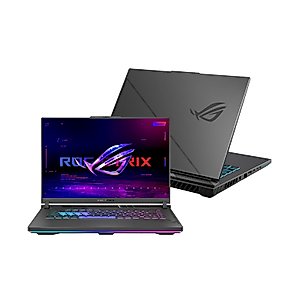 EXCaliberPC 2023 ASUS ROG Strix G16 G614JV-ES94 (i9-13980HX, 64GB RAM, 2X 1TB NVMe SSD, RTX 4060 8GB, 16" QHD+ 240Hz 3ms, Windows 11) Gaming Notebook