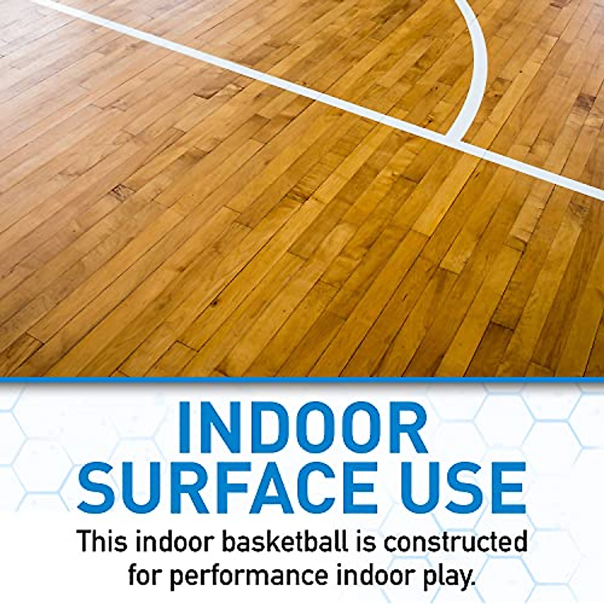 Franklin Sports 5000 Women's Basketball - 28.5" Girl's Basketball - Official Indoor Basketball - High School + College Game Ball - Air Pump Included