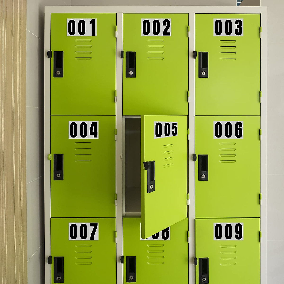 2 PACK,120 Numbers, Reflective Adhesive Mailbox Number Pack, 3", Waterproof Number Stickers for Signs, Door, Cars, Trucks, Home, Business, Address Number