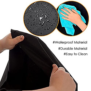 COOSOO Firewood Log Cart Cover Only Waterproof Heavy Duty Outdoor Firewood Protector with Zipper Wood Rack Storage Cover