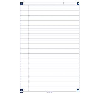 Oxford 400037407 Notebook Study Pack of 5 with 4 Colours Digital College Pad A4+ Lined 80 Sheets