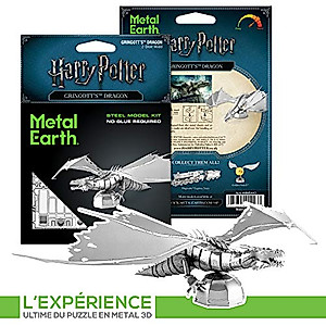 Fascinations Metal Earth Harry Potter Gringotts Dragon 3D Metal Model Kit
