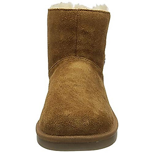 Koolaburra by UGG Unisex-Child Koola Star Mini Fashion Boot, Chestnut, 1 Little Kid