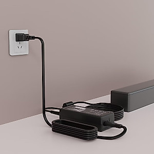 Dysead Replacement AC/DC Adapter Compatible with Panini Vision Next Check Scanner Power Supply Cord Cable PS Charger Input: 100-240 VAC 50/60 Hz Worldwide Use Mains PSU