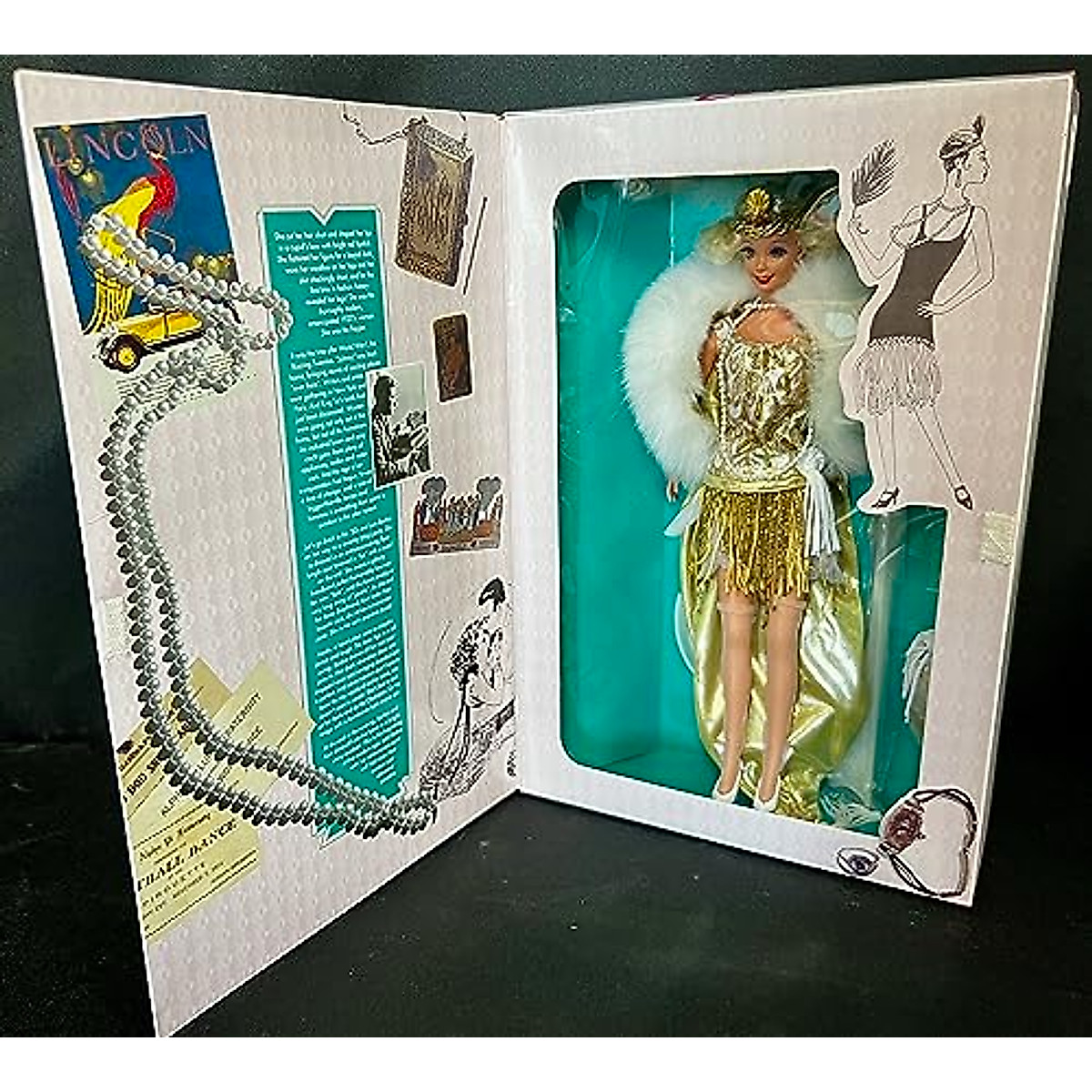 Barbie Mattel Doll 1993 : 1920's Flapper from Great Era's