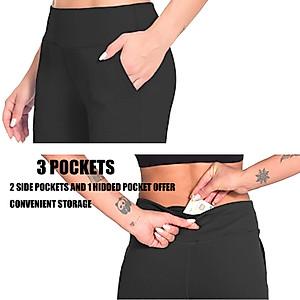 PIQIDIG Running Shorts for Women High Waisted Workout Lounge Yoga Pants Black XL