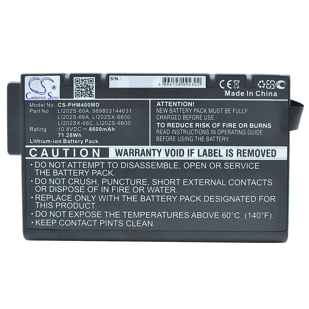 CHGY 10.8V Battery Replacement Compatible with Sm-Energy SM202