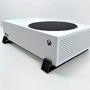 3D Cabin Stand Raiser Compatible with Xbox Series S for Cooling, Horizontal Holder Grey