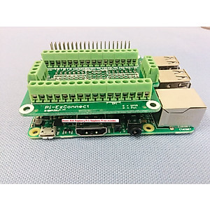 Alchemy Power Inc. Pi-EzConnect. Raspberry Pi 4, Pi 3 etc GPIO Connector. A HAT to Connect GPIOs and sensors to Raspberry a Pi