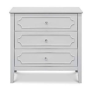 DaVinci Chloe Regency 3-Drawer Dresser In Fog Grey