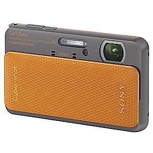 Sony Cyber-shot DSC-TX20 16.2 MP Exmor R CMOS Digital Camera with 4x Optical Zoom and 3.0-inch LCD (Orange) (2012 Model)