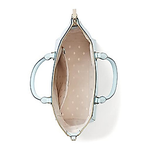 Kate Spade New York Parker Medium Leather Satchel Frosty Sky