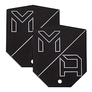Mob Armor MobNetic Plate - Magnetic Phone Mounting Plate - Compatible with iPhone & Android - 0.02inch Thick for Cars, Trucks, Motorcycles & Extreme Sports - 3M VHB Non-Marking Adhesive (2 Pack)