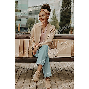 Boho Rope Handle Soft Vegan Leather Hobo Handbag Shoulder Bag Crossbody Purse (Shoulder Bag Style - Dusty Rose)