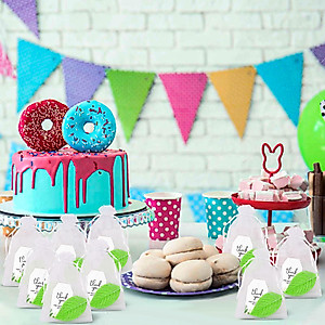 BUWUSMU 40 Sets Wedding Mini Soap Favors, Baby Shower Favors for Guests with Thank You Gift Cards, Eucalyptus Scented Soap Greenery Bridal Shower Gifts, Organza Bags for Party Housewarming Boy Girl