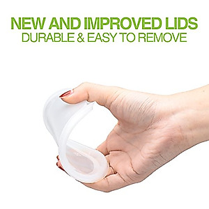 Glotoch Soup Containers With Lids, 48 Pack 8 oz(1 Cup) Deli Containers, To Go Containers, Freezer Containers For Food-Microwave, Freezer & Dishwasher Safe Eco-Friendly, BPA-Free, Reusable&Stackable