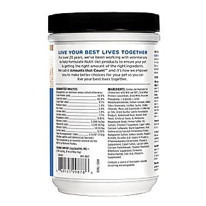 Nutri-Vet Milk Replacement For Kittens - Healthy Gut Support with Probiotics - Essential Nutrients - Veterinarian Formulated - 12 oz