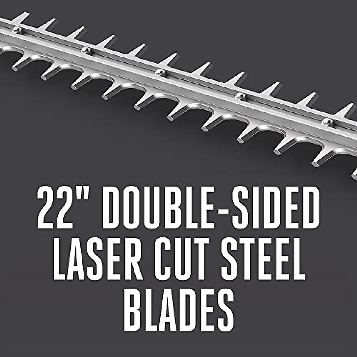 EGO Power+ PTX5100 Commercial Pole Hedge Attachment,Silver