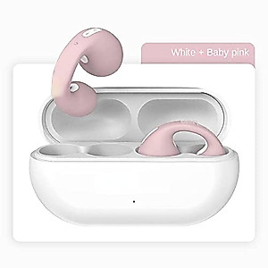 MBETA Earrings Clip-on Real Wireless Sports Bluetooth Headphone Gas Conduction Non in-Ear