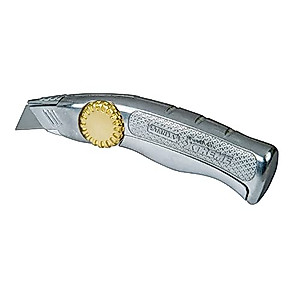 Stanley Tools 10-818760 205mm Fatmax Xtreme Snap-Off Fixed Blade Knife and 100ft. Contractor Chalk Reel Value Pack