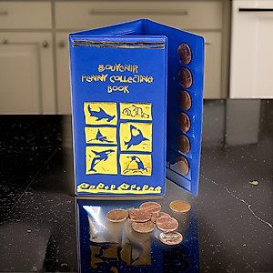Rhode Island Novelty Aquatic Souvenir Penny Holder Book One Per Order