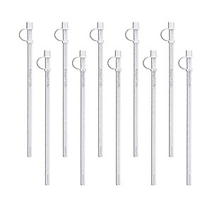 11" Flexible Straws for Jumbo Mugs (10)