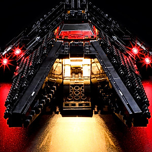 BRIKSMAX Led Lighting Kit for LEGO-75336 Inquisitor Transport Scythe - Compatible with Lego Star Wars Building Blocks Model- Not Include The Lego Set