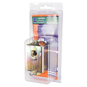 CURT 22321 Anti-Rattle Hitch Pin Shim Device, Fits 2-Inch Receiver, 1/2-In Hole