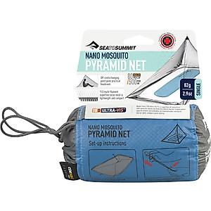 Sea to Summit Nano Pyramid Net Ultralight Shelter, Single