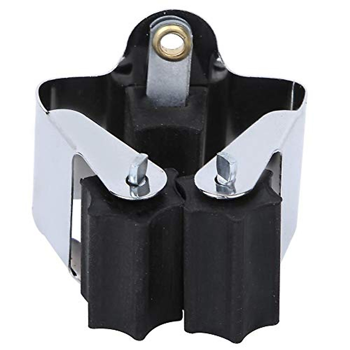 Walfront Metal + Resin Storage Clip Hardware Tool Multifunction Wall Mount Garage Holder for Mop/Broom/Hanger, Reducers And Posts