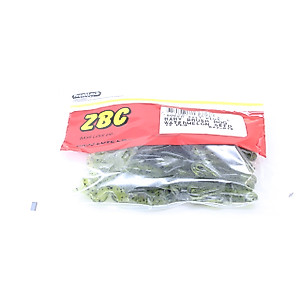 Zoom Bait Baby Brush Hog Bait-Pack of 12 (Watermelon Seed, 5 1/2-Inch)