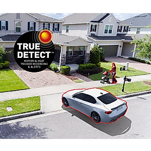 Swann Home DVR Security Camera System with 1TB HDD, 4 Channel 4 Camera, 1080p Full HD Video, Indoor or Outdoor Wired Surveillance CCTV, Color Night Vision, Heat Motion Detection, LED Lights, 445804