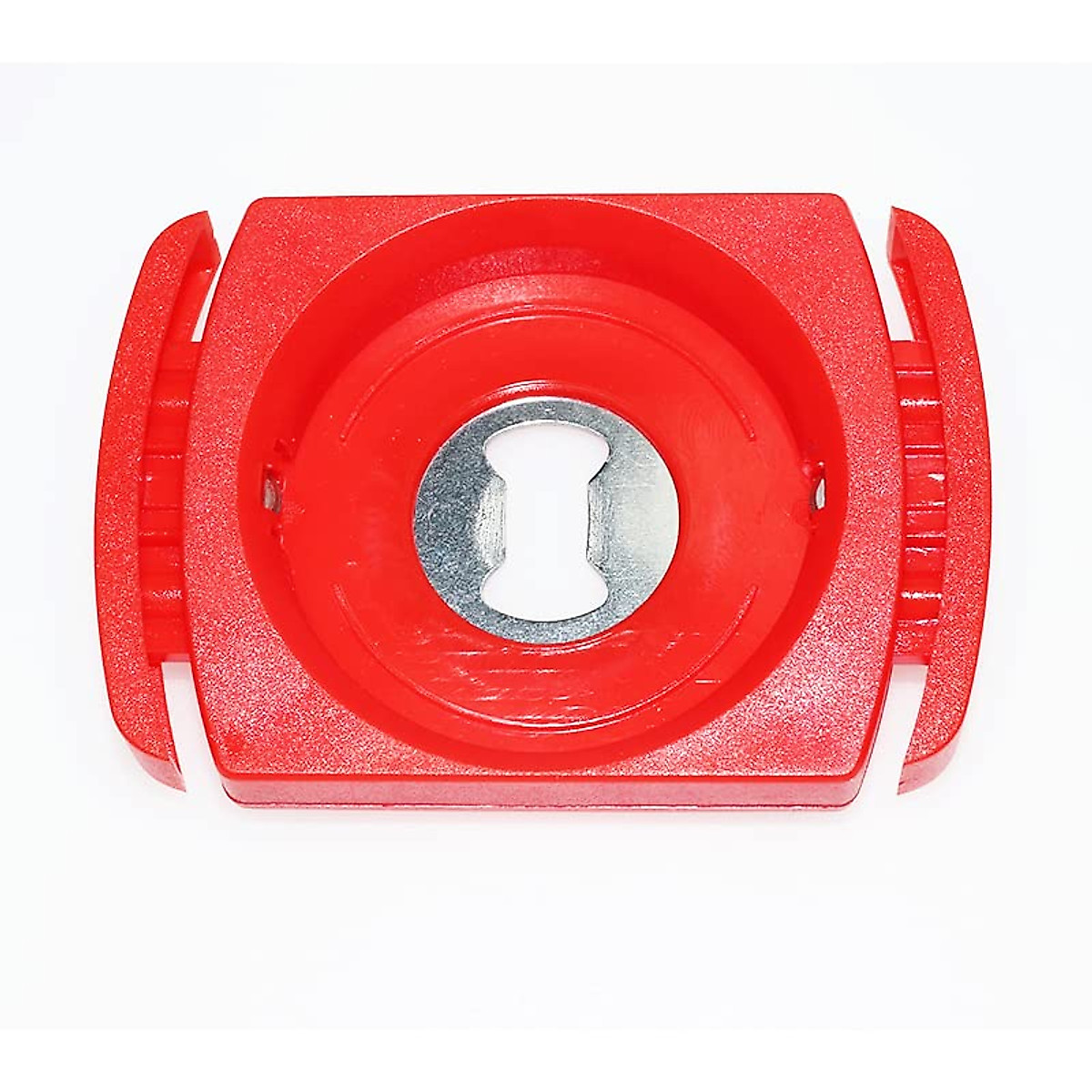 Two-in-one Manual Cutting Can Opener for Beer, Iced Coffee, Soda, Canned Wine & Cocktails, Energy Drinks Can Top Remover for 8-19 Oz Beverage Cans, Household Bar Tool(Red)