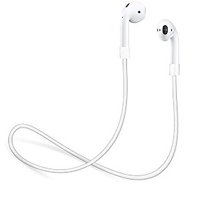innoGadgets Strap for Apple AirPods | Smart Accessory – Never Lose Your AirPod | Connector Wire Cable Cord for AirPods | White - 22 inches