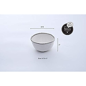 Pampa Bay Set the Table Round Cereal/Soup Bowl