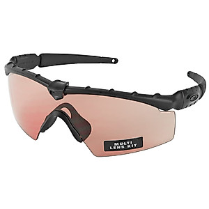Oakley Men's M Frame 2.0 Rectangular Sunglasses, Black, 57 mm