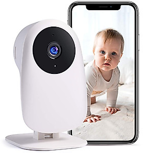 nooie Outdoor Security Camera Baby Monitor with Camera